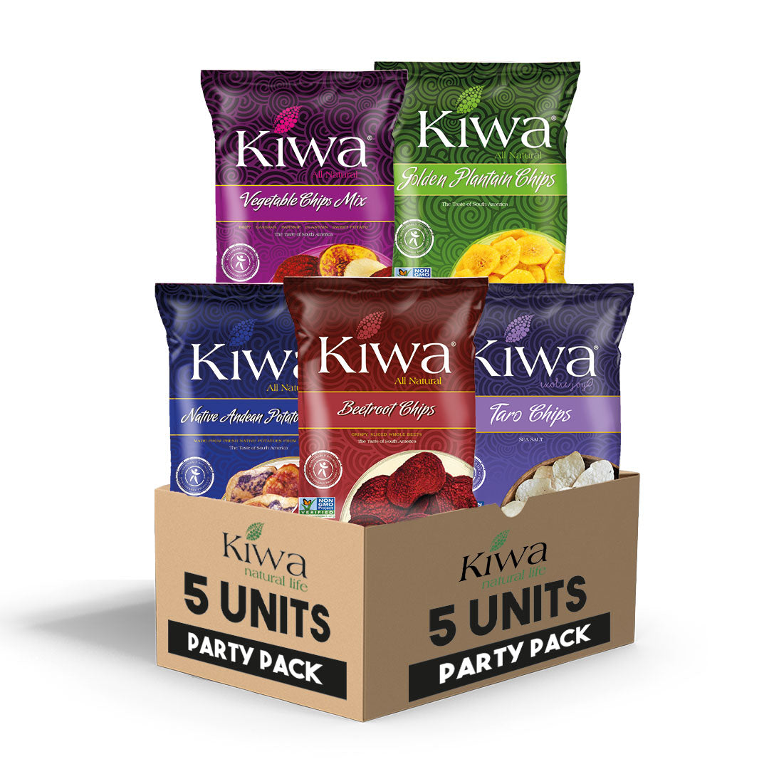 KIWA ASSORTED CHIPS PARTY PACK X 5U – Kiwa